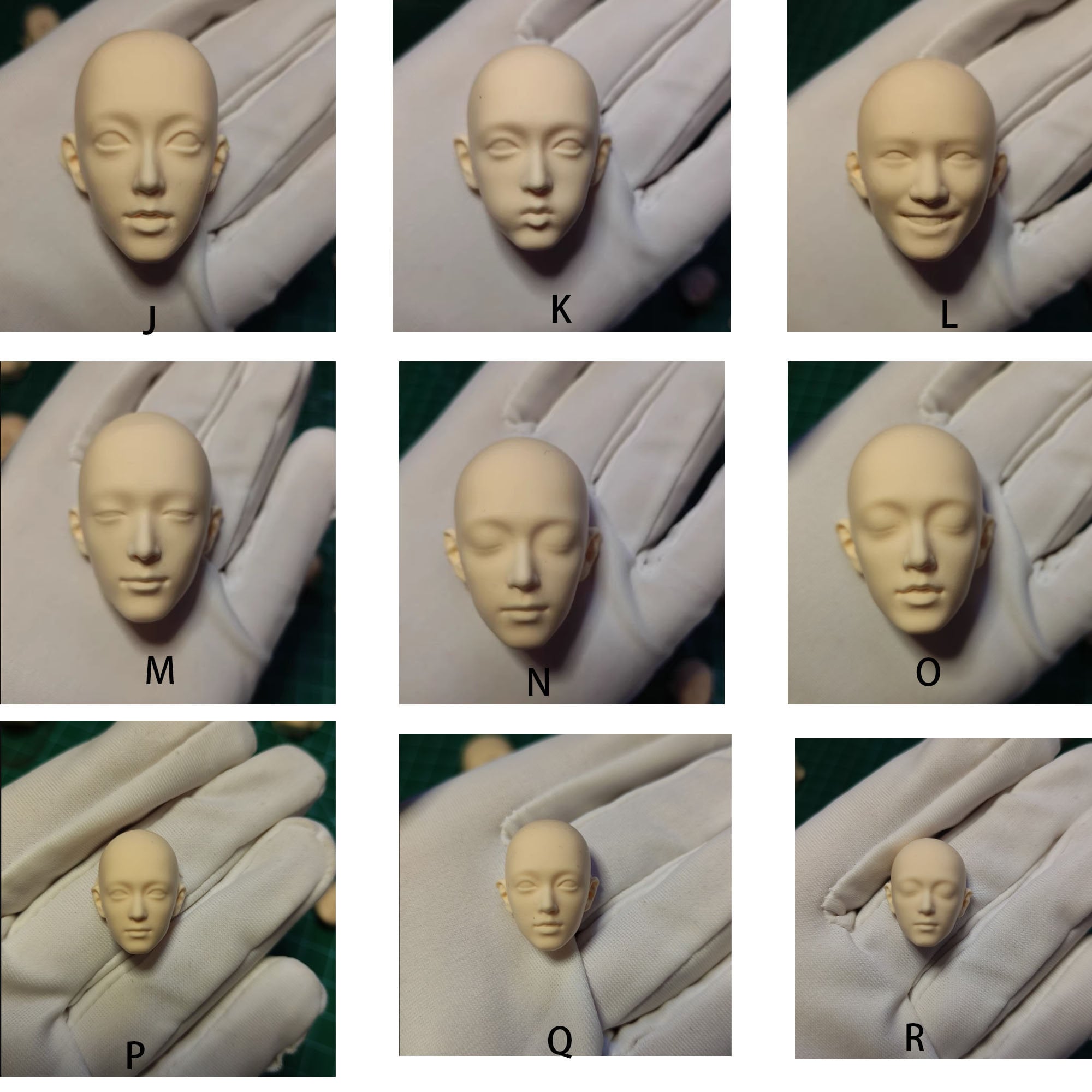 Clay Face Mold, Celebrity Face Mold, Soft Clay Face Mold, Silicone Face ...