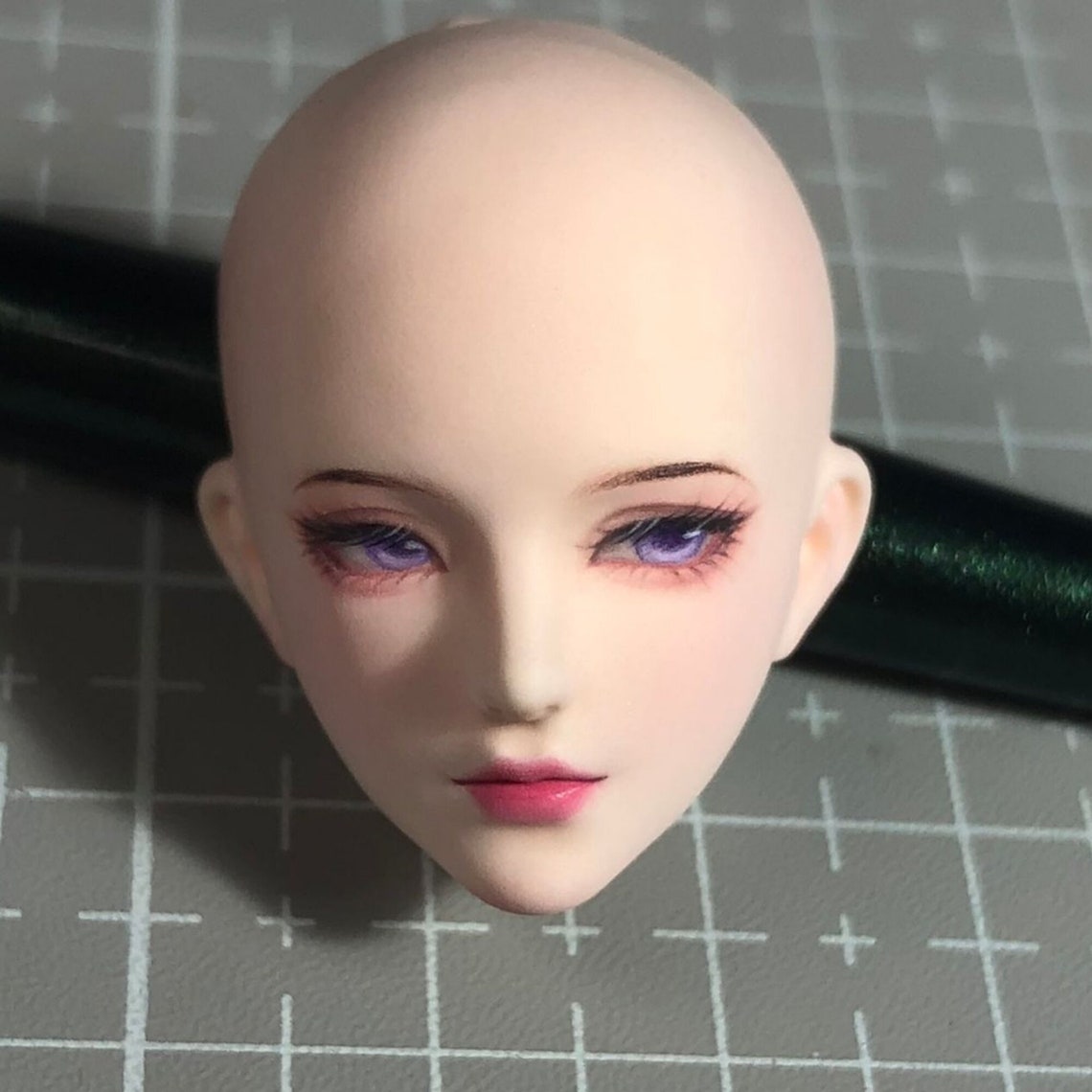 DIY Ultra-light Clay Mold, Soft Pottery Anime Face Mold, Silicone Face ...