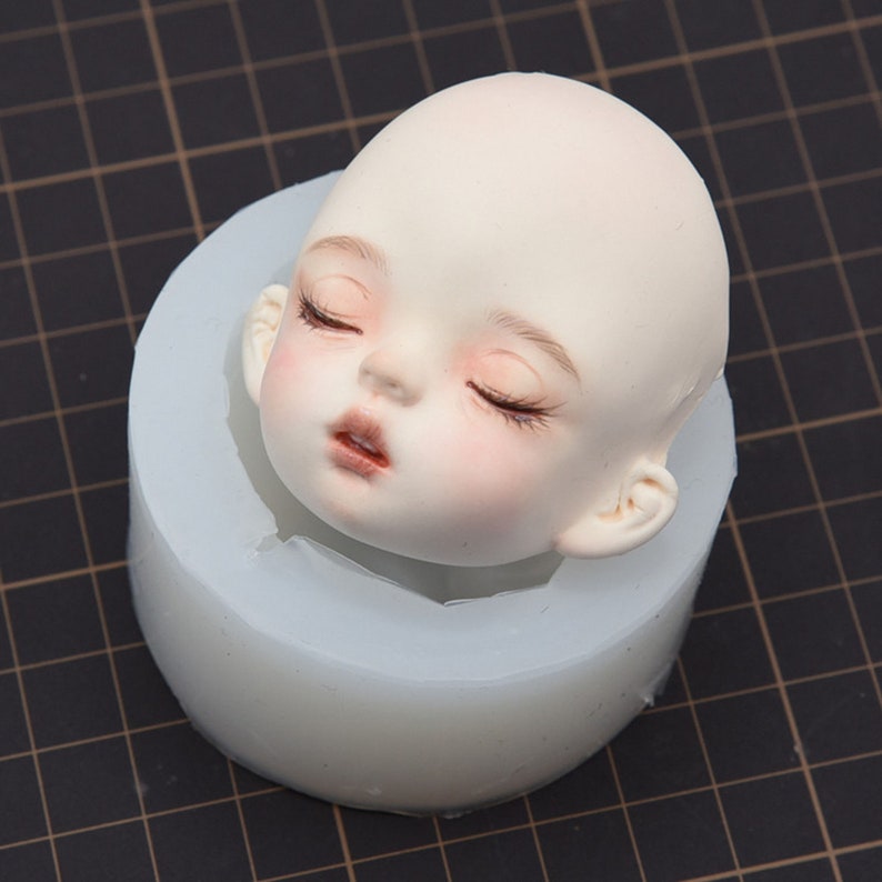Handmade BJD Face Mold Ultra Light Clay Face Mold Handmade - Etsy