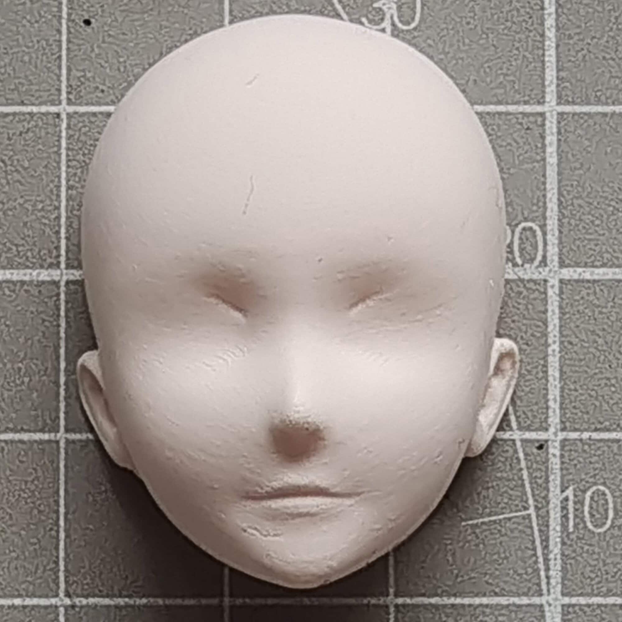 Ear Face Molds, Silicone Face Molds, Round Face Molds, Baby Face Molds ...