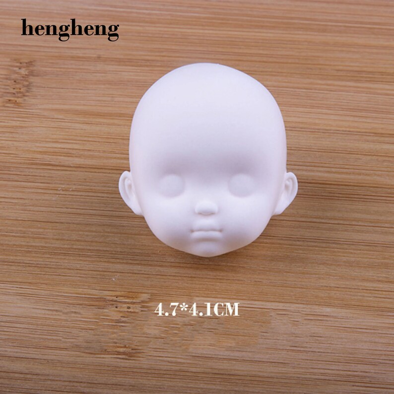 Cute Face Mold, Handmade Face Clay Sugar Doll Face Mold, Hengheng Doll ...