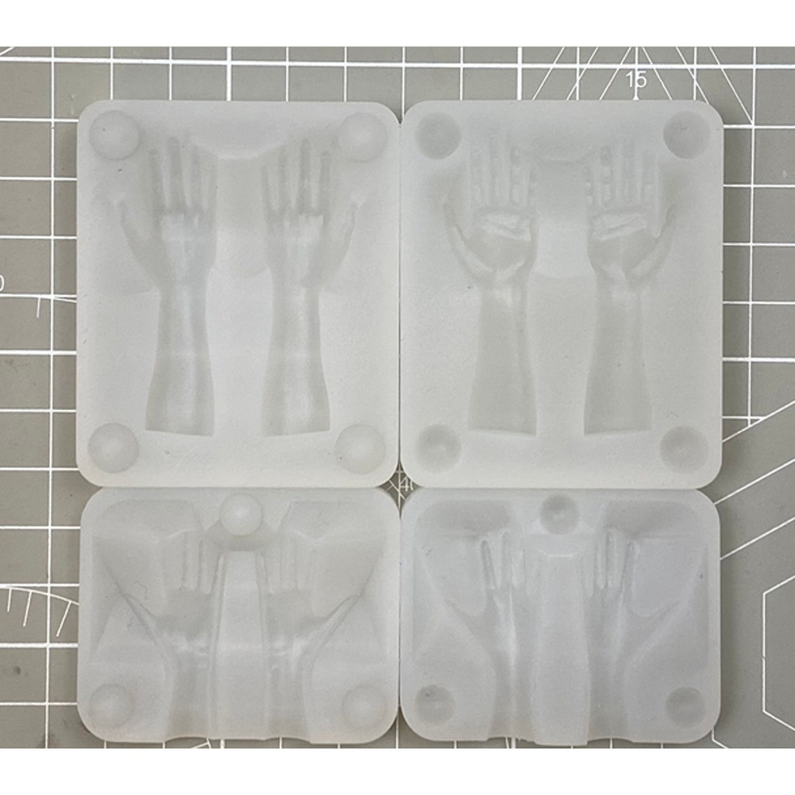 Ultralight Clay Hand Molds Hand Molds For Men And Women Bjd Hand Silicone Molds Soft Clay
