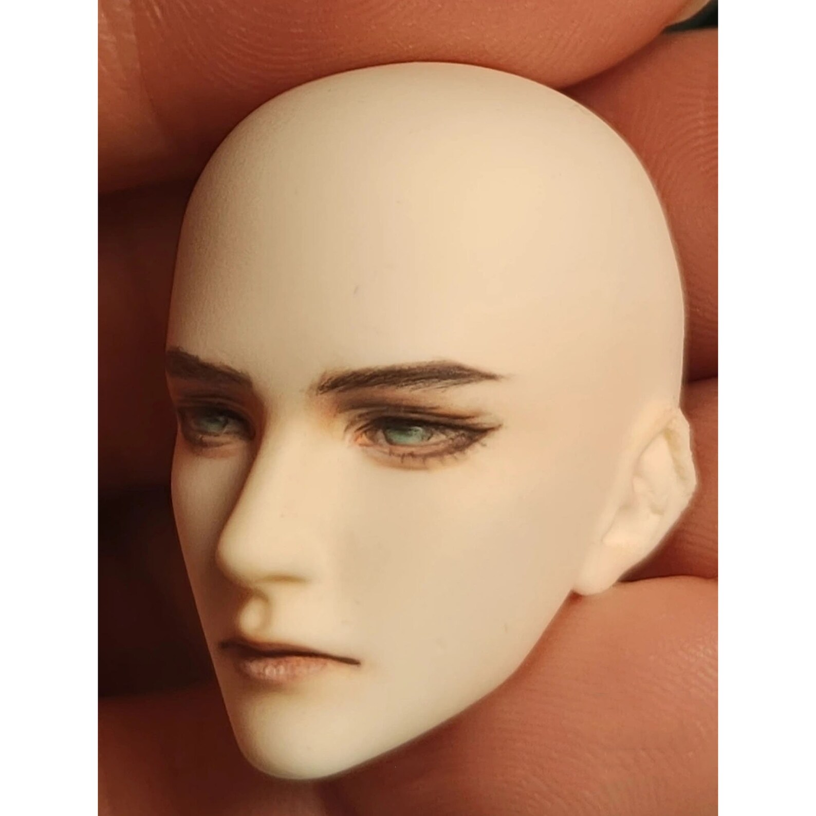 Ultra-light Clay Face Mold, Handmade Male Face Silicone Mold, Royal ...