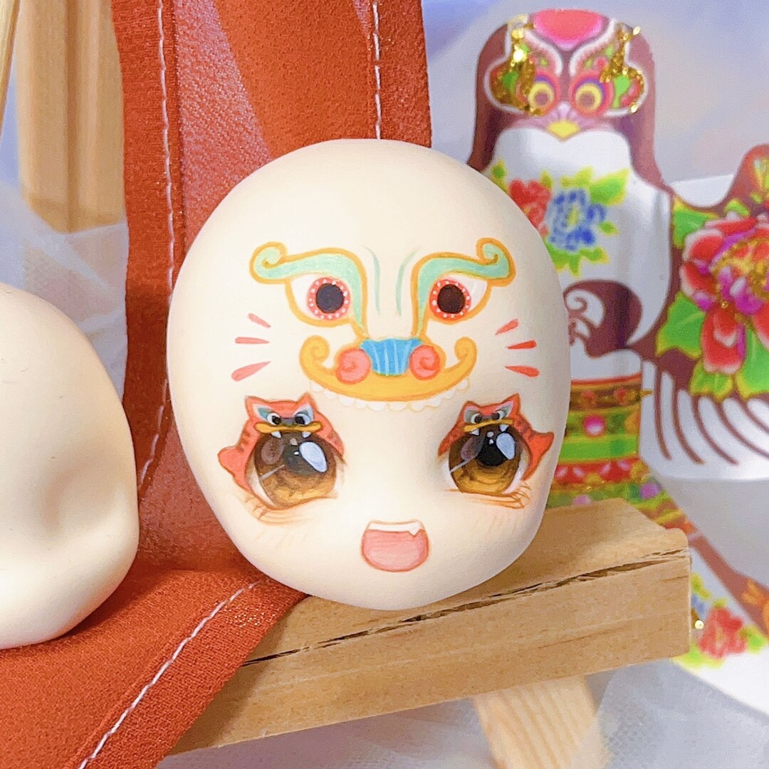 DIY Clay Hand-made Mold, Puppet Doll Mold,ultra-clear Clay Face Mold,4 ...