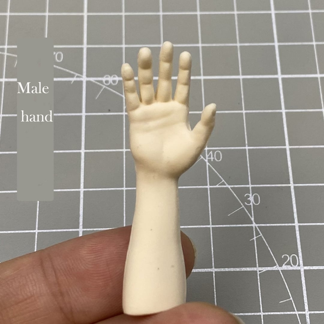Ultralight Clay Hand Molds, Hand Molds for Men and Women, Bjd Hand ...