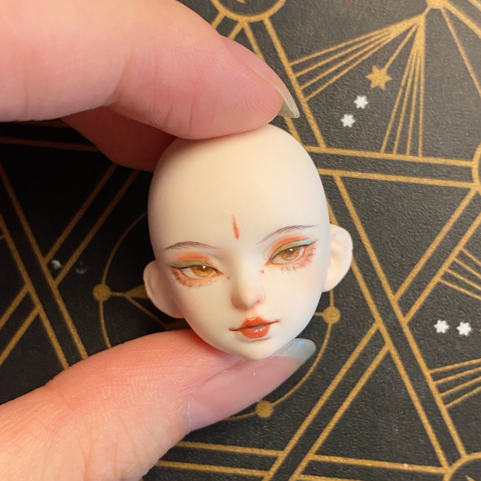 Male and Female Face Molds, Clay Molds, Doll Face Molds, Bjd Face Molds ...