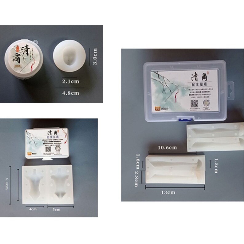 A Complete Set of Body Molds, Male Face Molds, Male Leg Molds, Boy Body ...