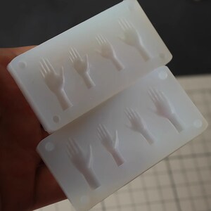 Doll Hand Mold,ultra Light Clay Hand Mold,silicone Mold for Men and ...