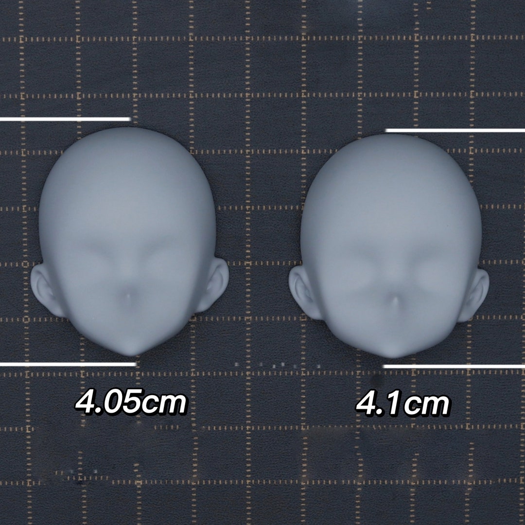 Cute Bjd Face Mold, Ultra-light Clay Face Mold, Soft Pottery Face Mold ...