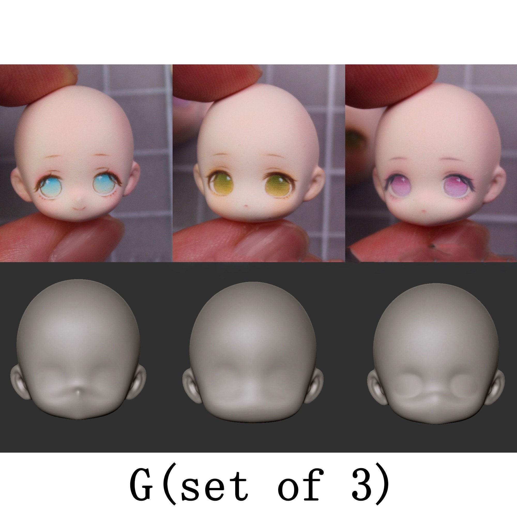 New Arrival Original Handsome Face Mold, Ultra-light Clay Face Mold ...