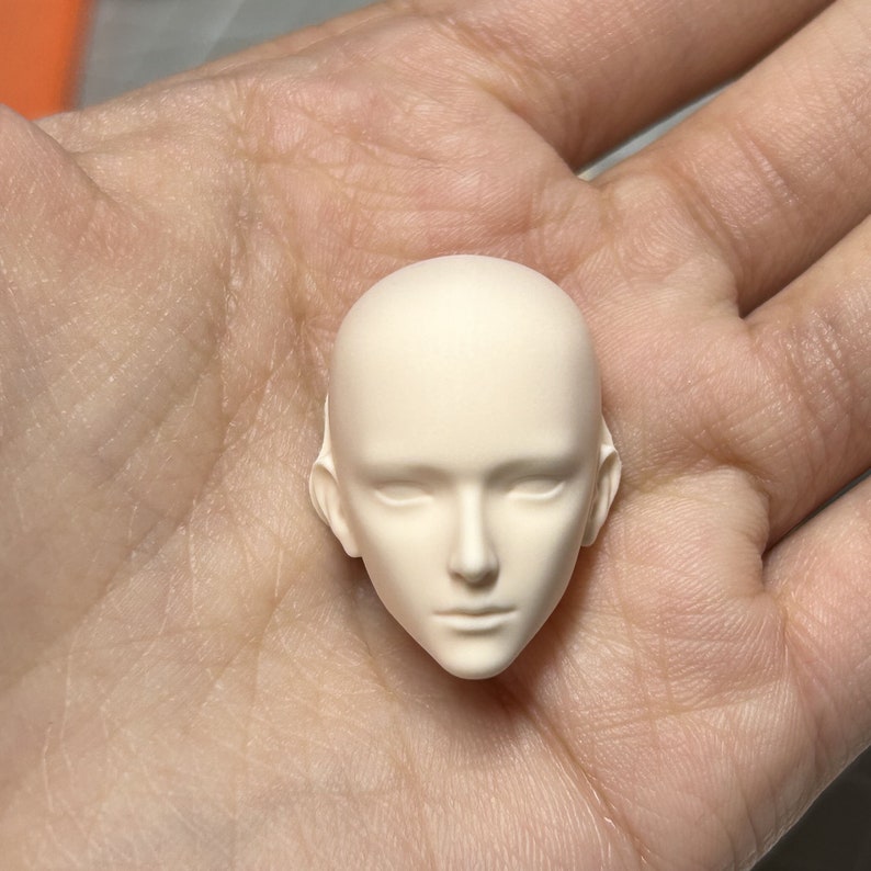 Ultra-light Clay Face Mold, Handmade Male Face Silicone Mold, Royal ...