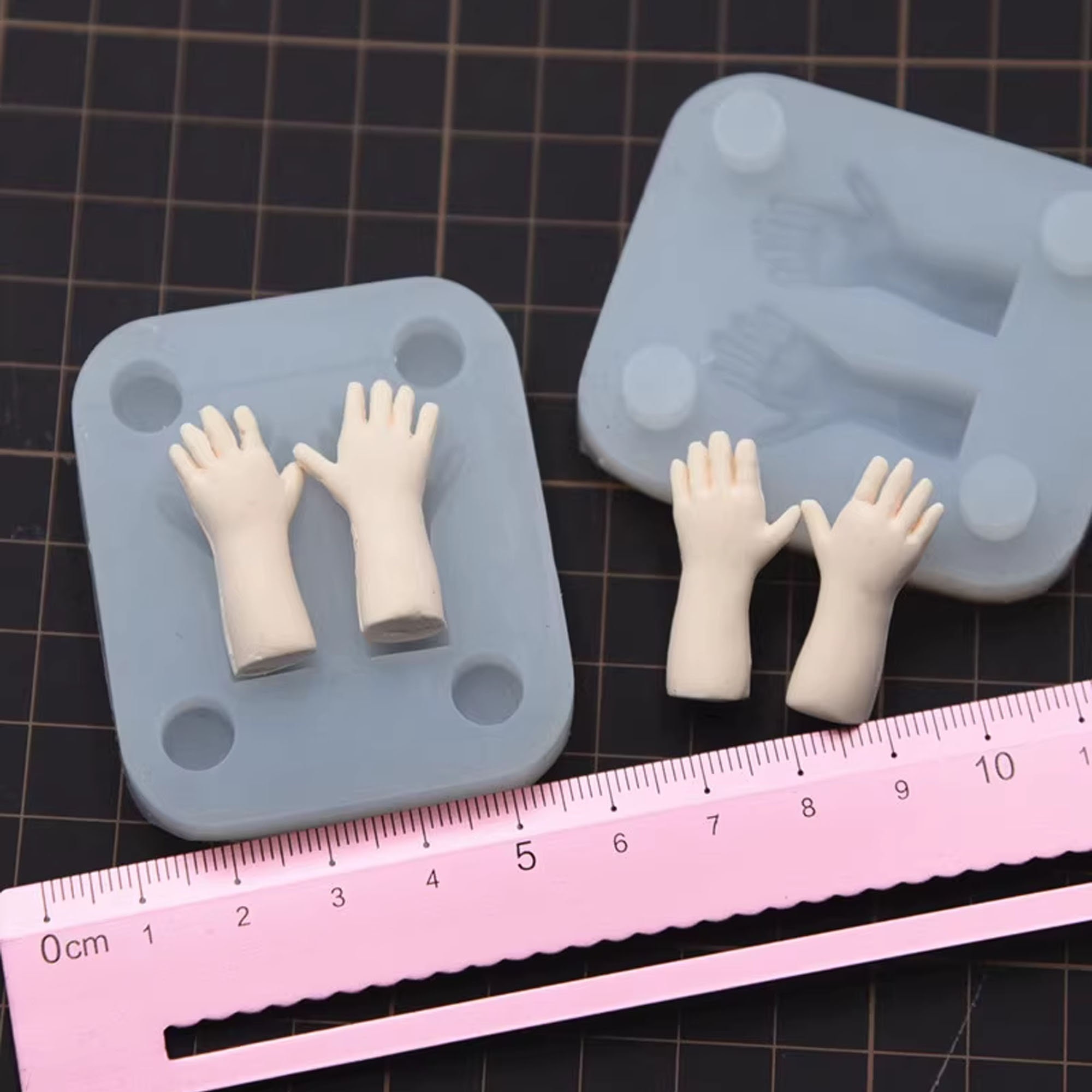 Ultra-light Clay Hand Mold Mini Palm Mold Q Version Hand - Etsy