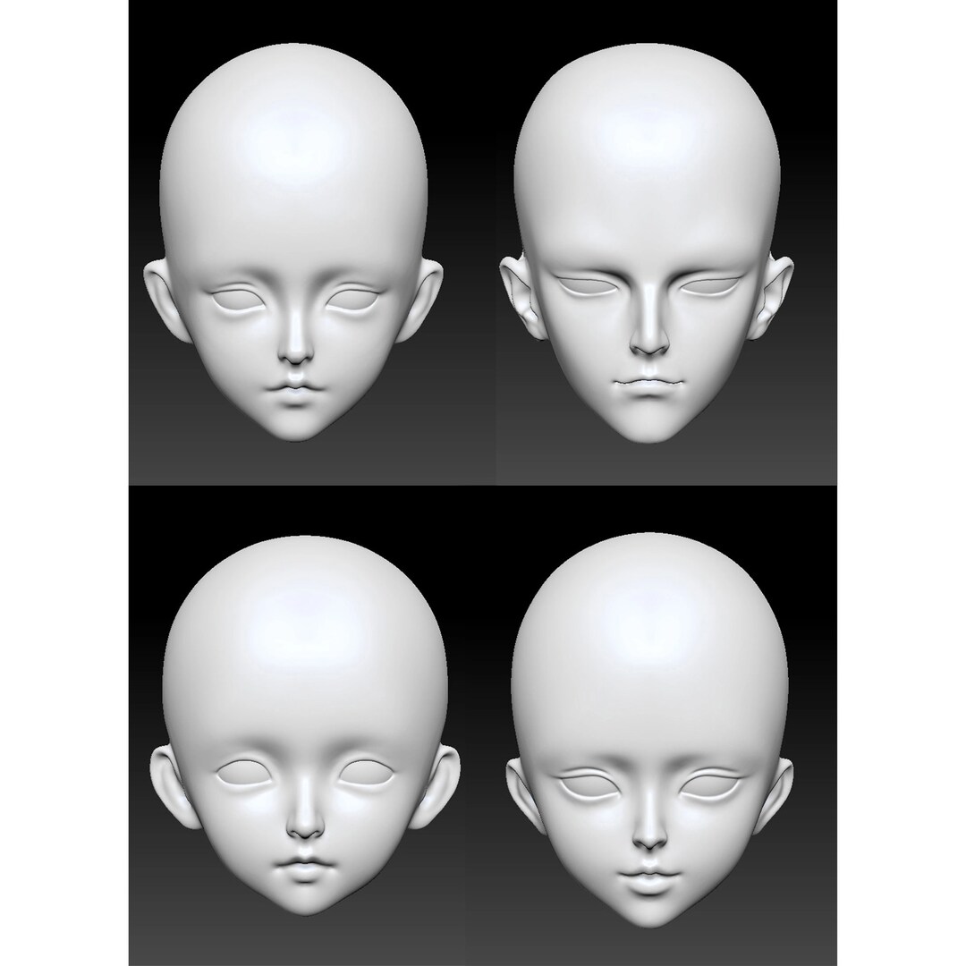 Ultralight Clay Mold, Proportional Silicone Face Mold, Body Mold ...