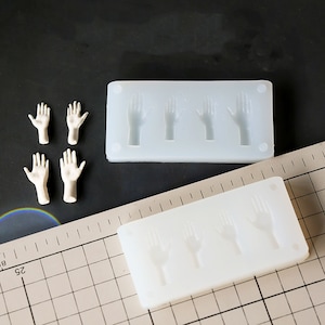Doll Hand Mold,ultra Light Clay Hand Mold,silicone Mold for Men and ...