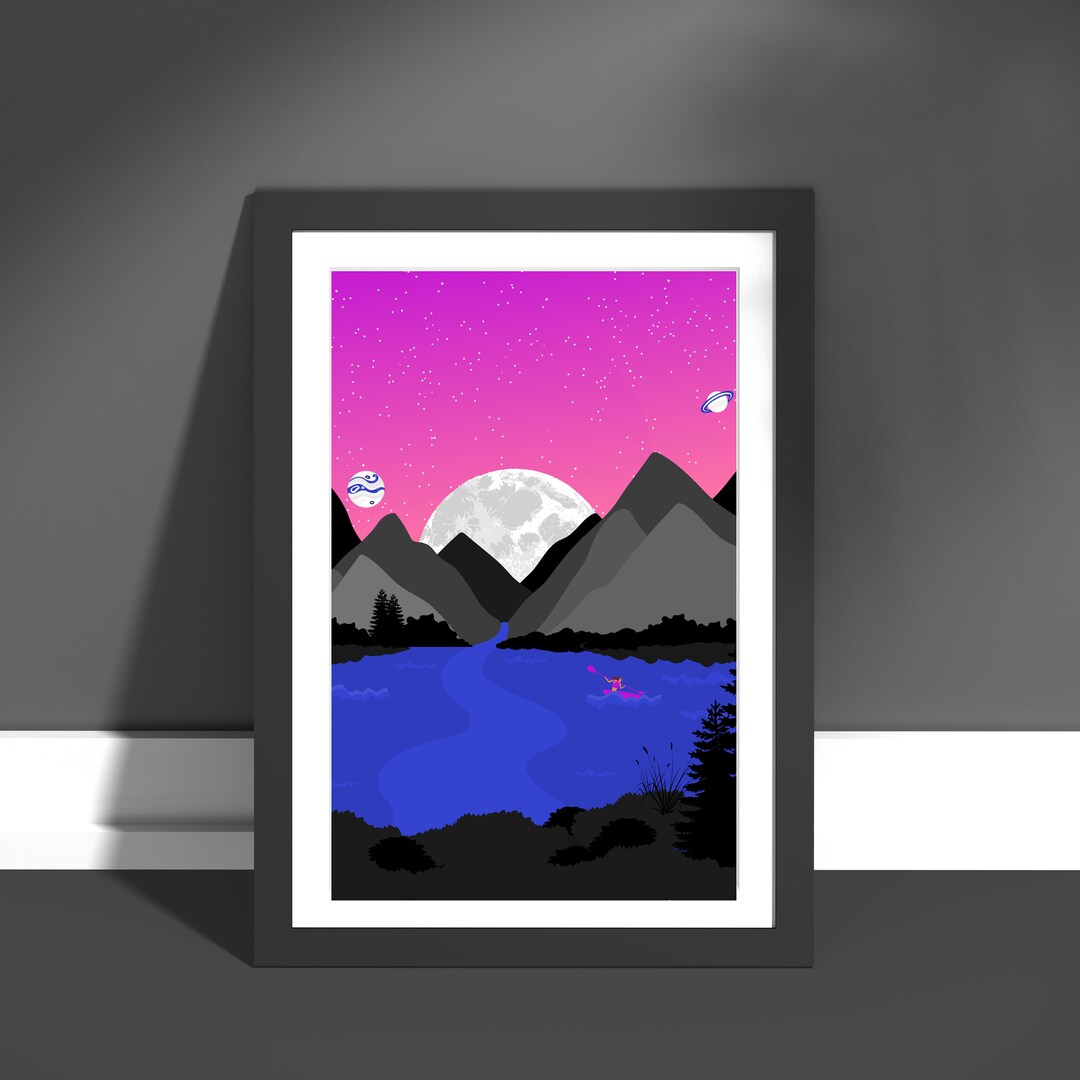 Subtle Genderfluid Pride Digital Art Print - Etsy