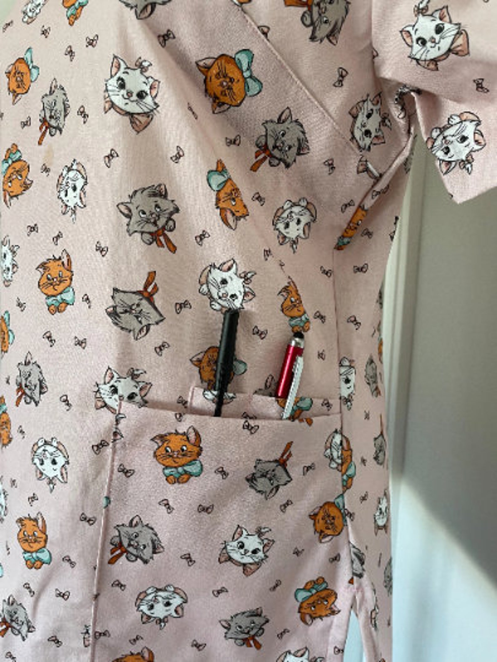 Bluey . 4 Different Prints to Choose From in Nurse Scrubs 100% - Etsy