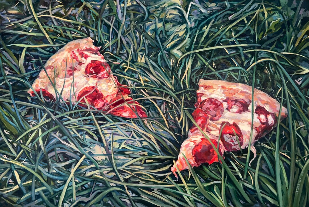 Free Range Fine Art Print of Original Oil Painting by Kathryn D'elia - Etsy