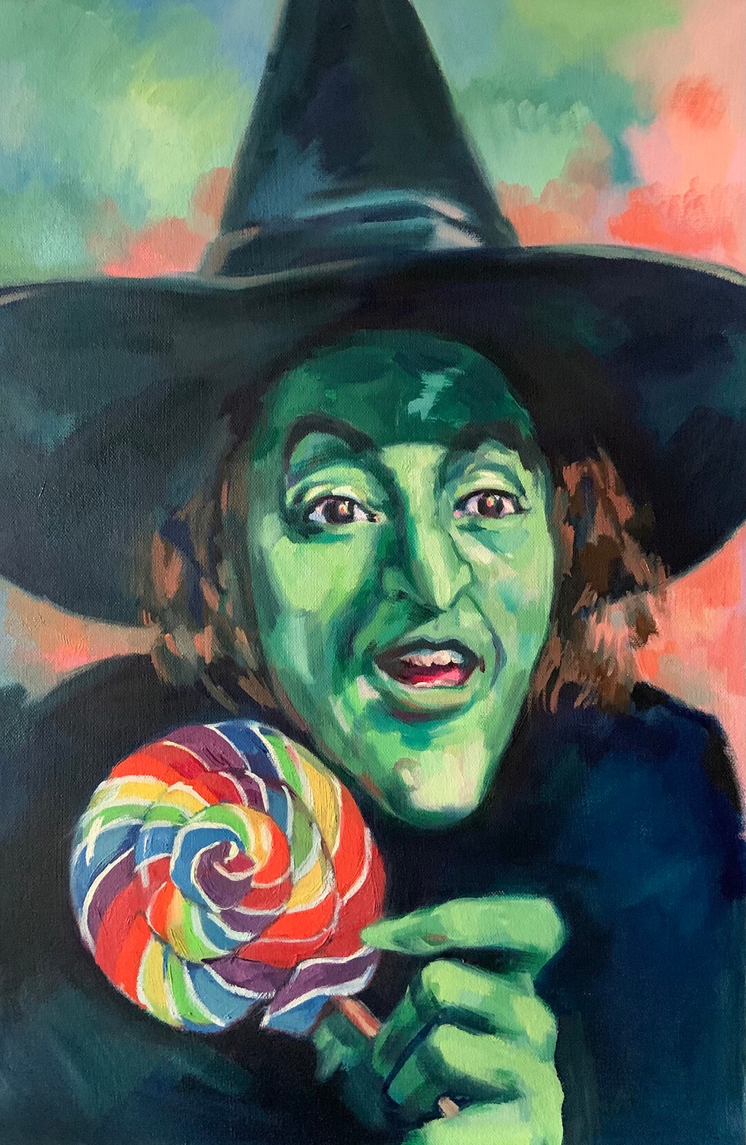 Candy Witch Fine Art Print by Kathryn D'elia - Etsy