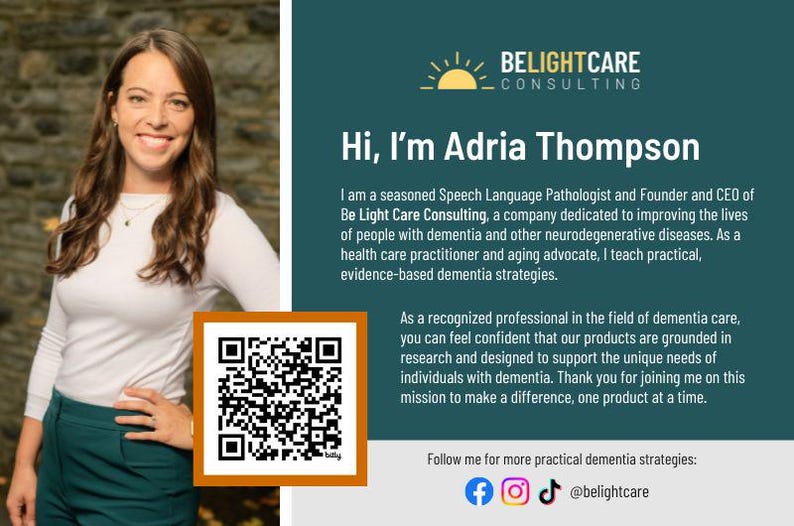 Brushing Teeth Visual Aid | Dementia Wall Sign | Caregiver Aid | Oral ...