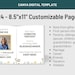 Women's Dementia Memory Book Editable Template for Canva | Memory ...
