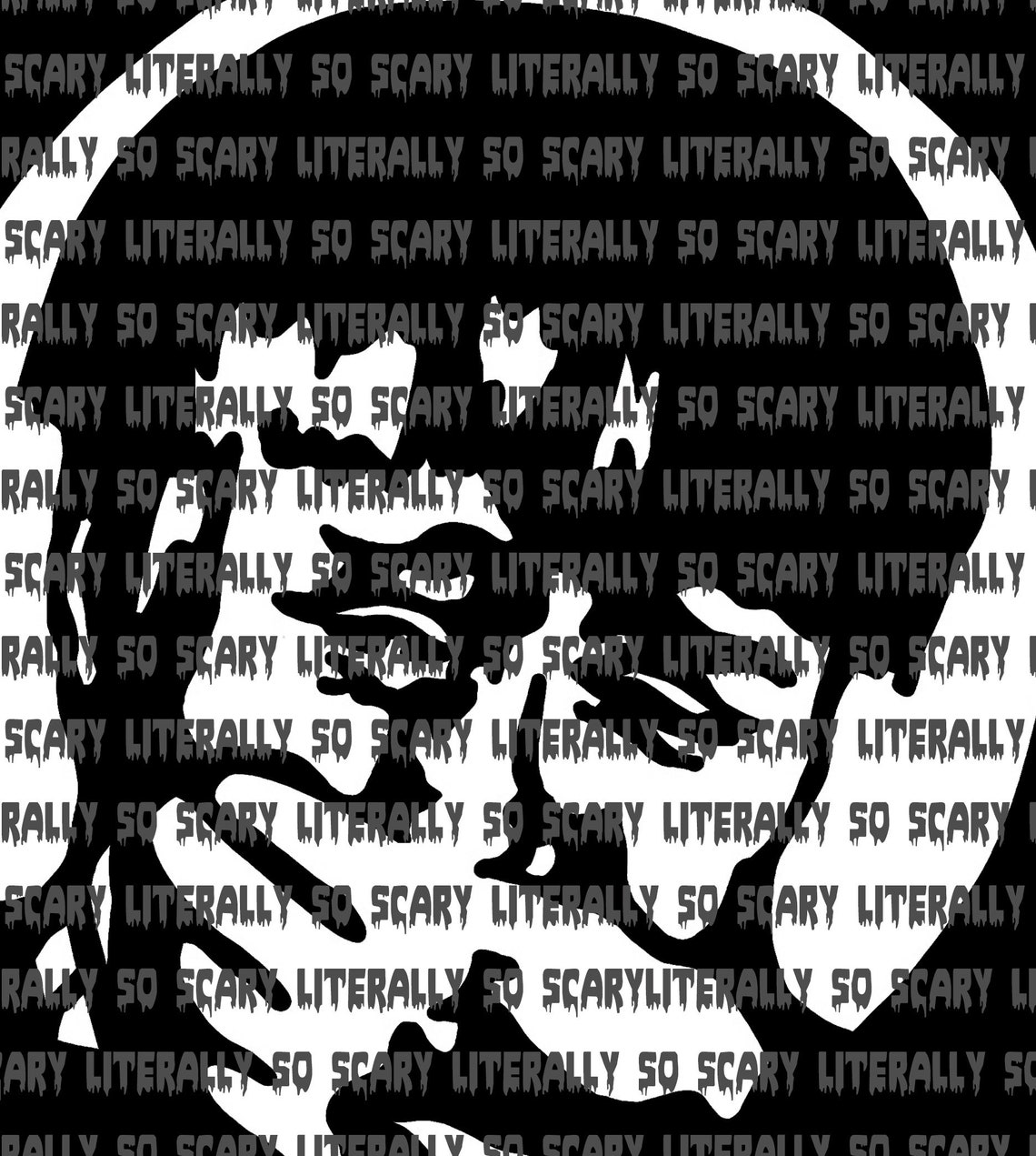 Stencil of Will Byers Crying From STRANGER Things/pumpkin Carving ...