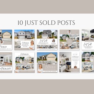 60 Real Estate Social Media Listing Update Posts | Instagram Posts ...