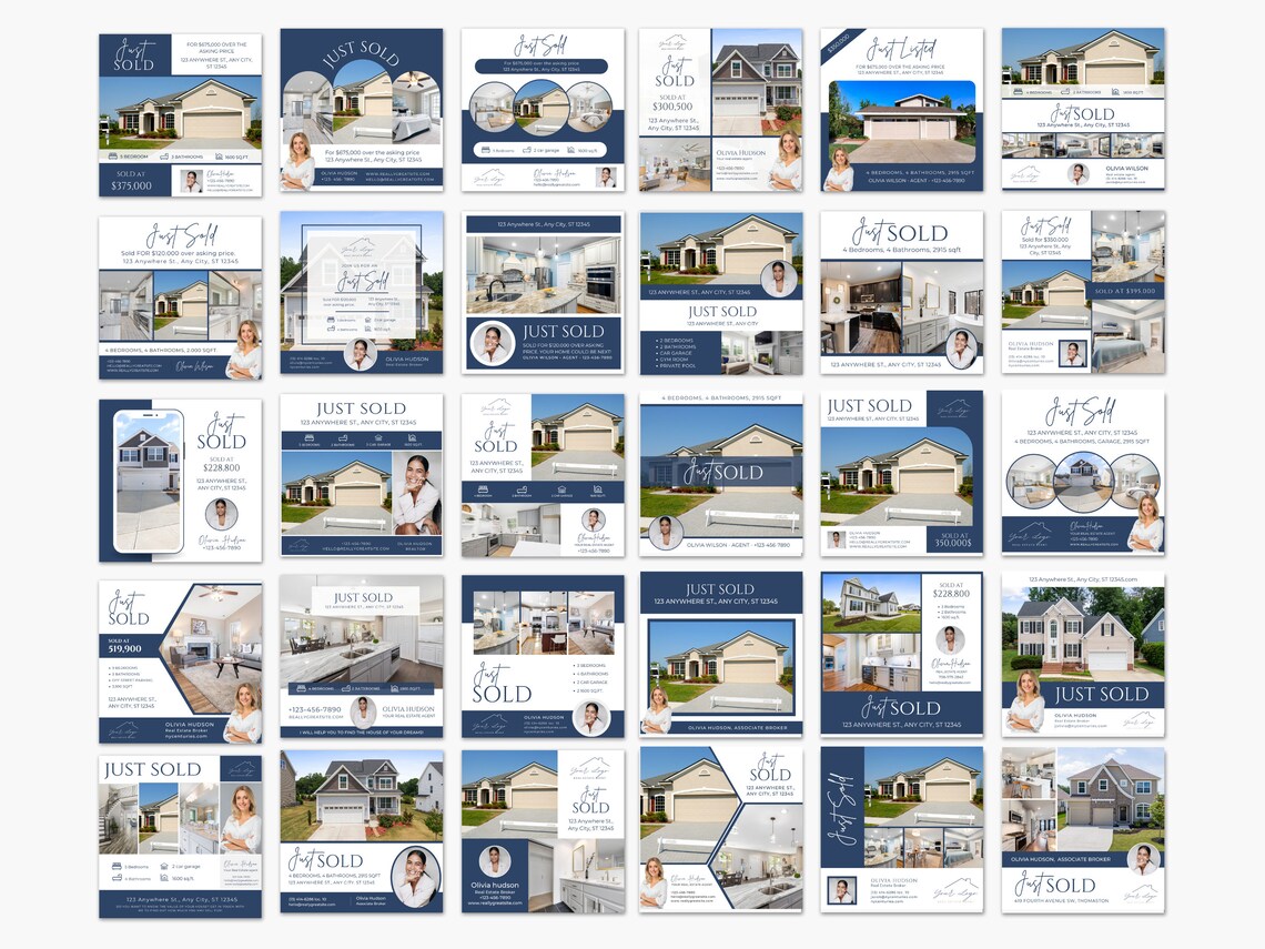 60 Just Sold Social Media Posts | Just Sold Instagram Posts | Realtor ...