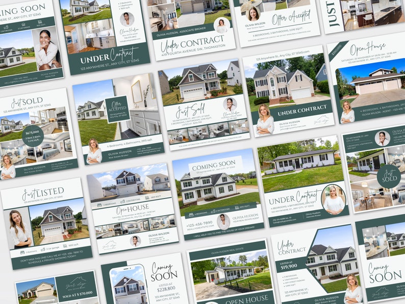 60 Green Real Estate Social Media Listing Update Posts | Instagram ...