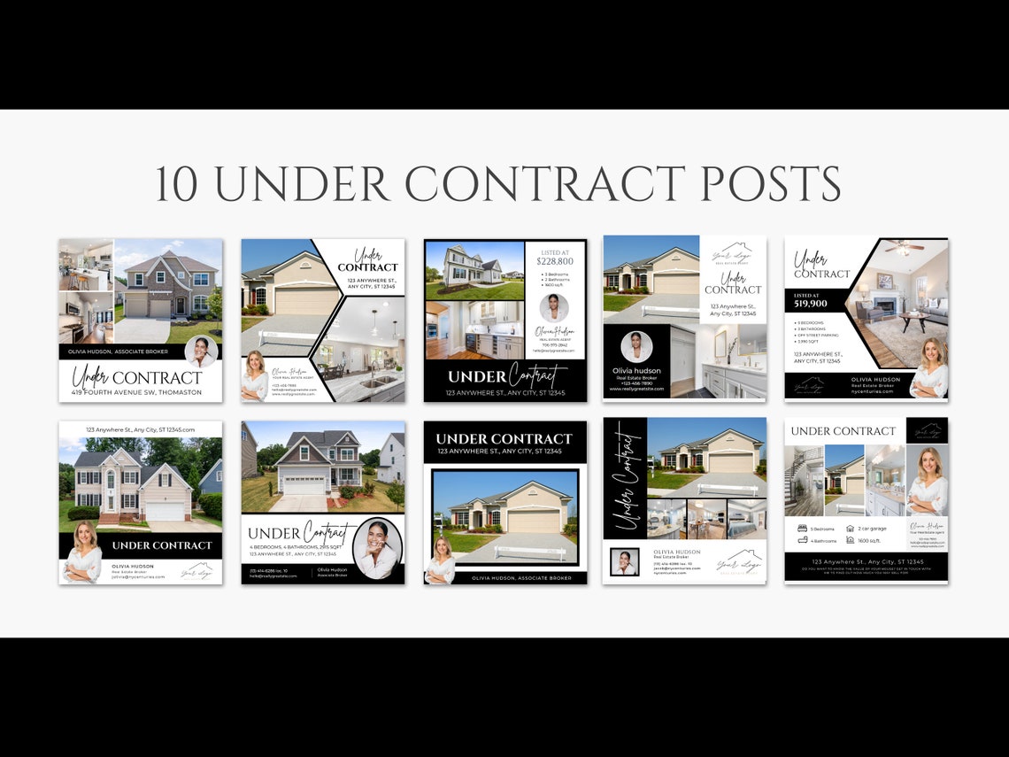 60 Real Estate Social Media Listing Update Posts | Real Estate ...