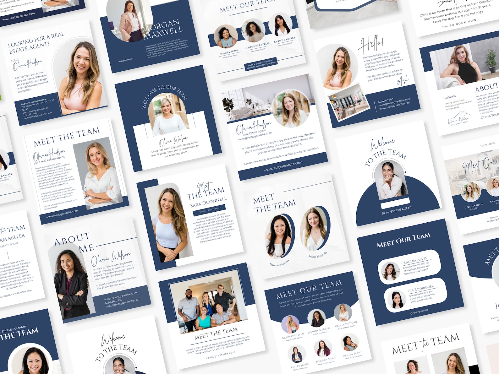 125 Meet the Team Social Media Posts | Real Estate Marketing | Real ...