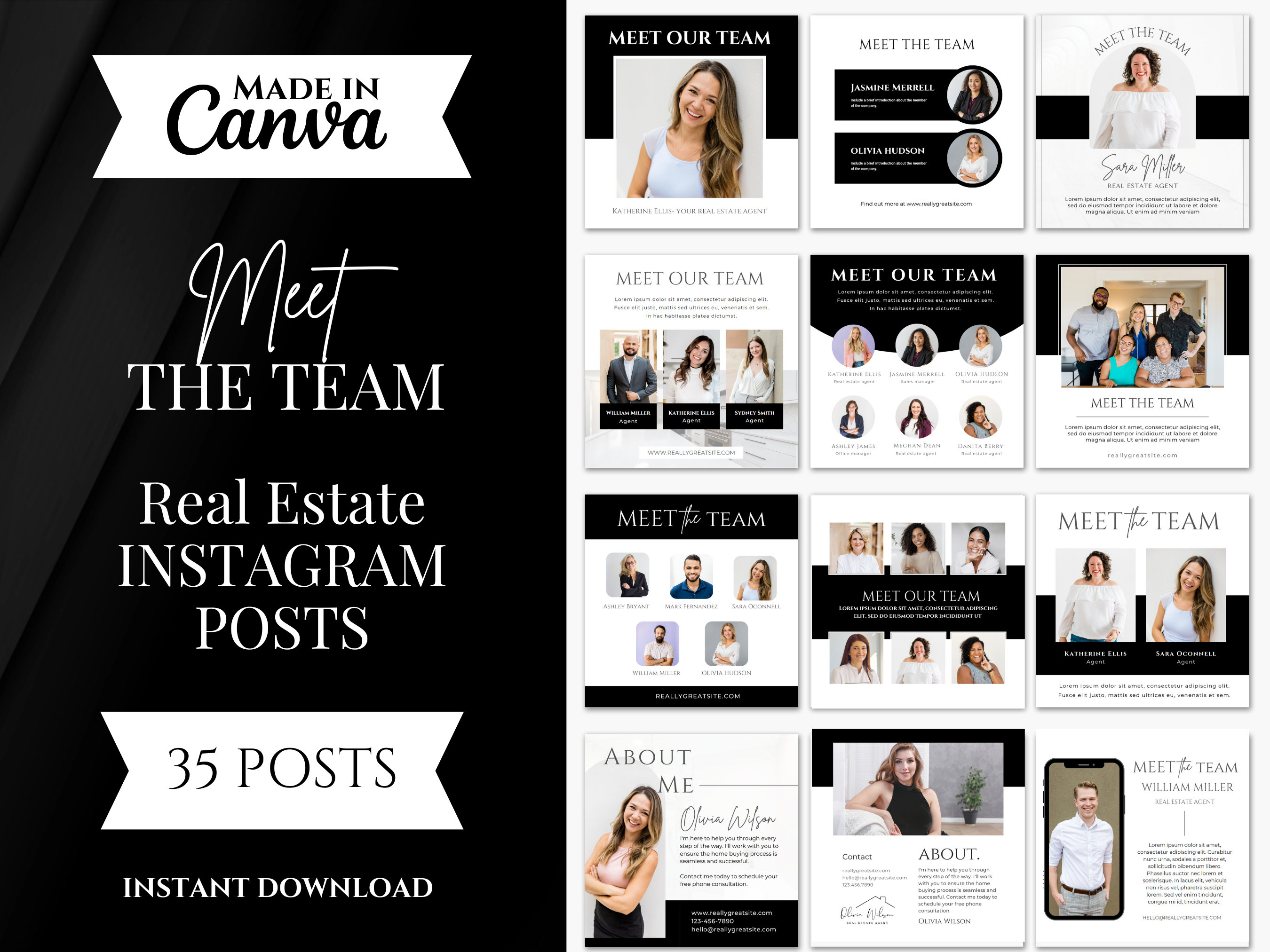 35 Meet the Team Social Media Posts | Real Estate Marketing | Real ...