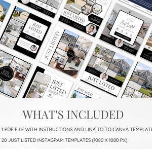 20 Just Listed Social Media Posts | Real Estate Instagram Posts | Real ...