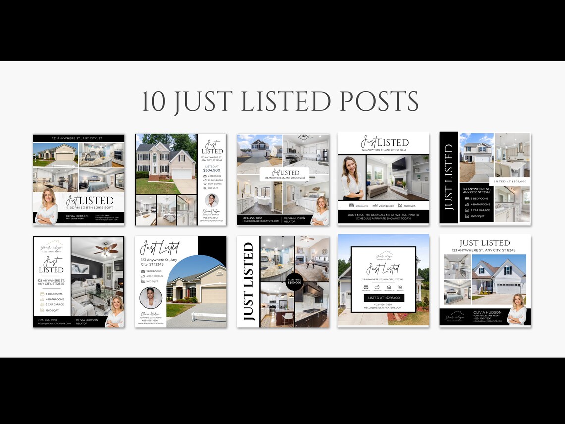 60 Real Estate Social Media Listing Update Posts | Real Estate ...