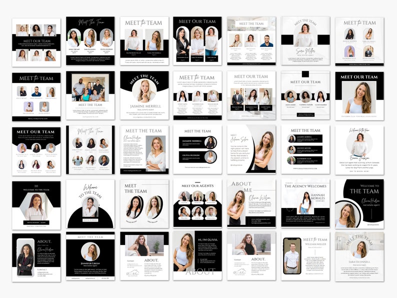 35 Meet the Team Social Media Posts | Real Estate Marketing | Real ...