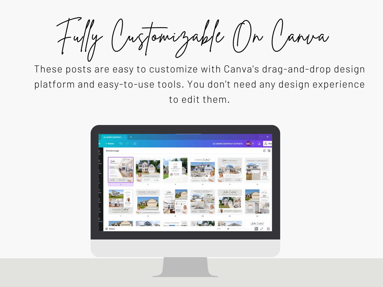 20 Under Contract Social Media Posts | Under Contract Instagram Posts ...