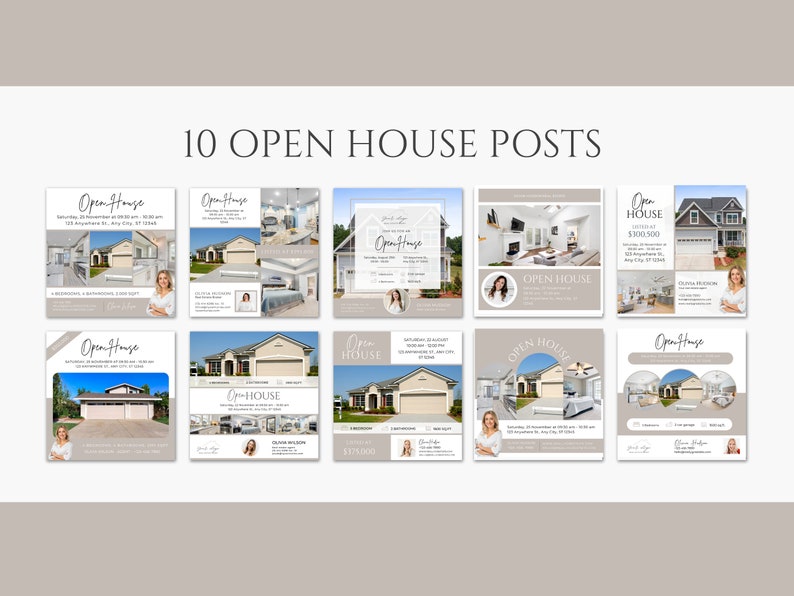 60 Real Estate Social Media Listing Update Posts | Instagram Posts ...