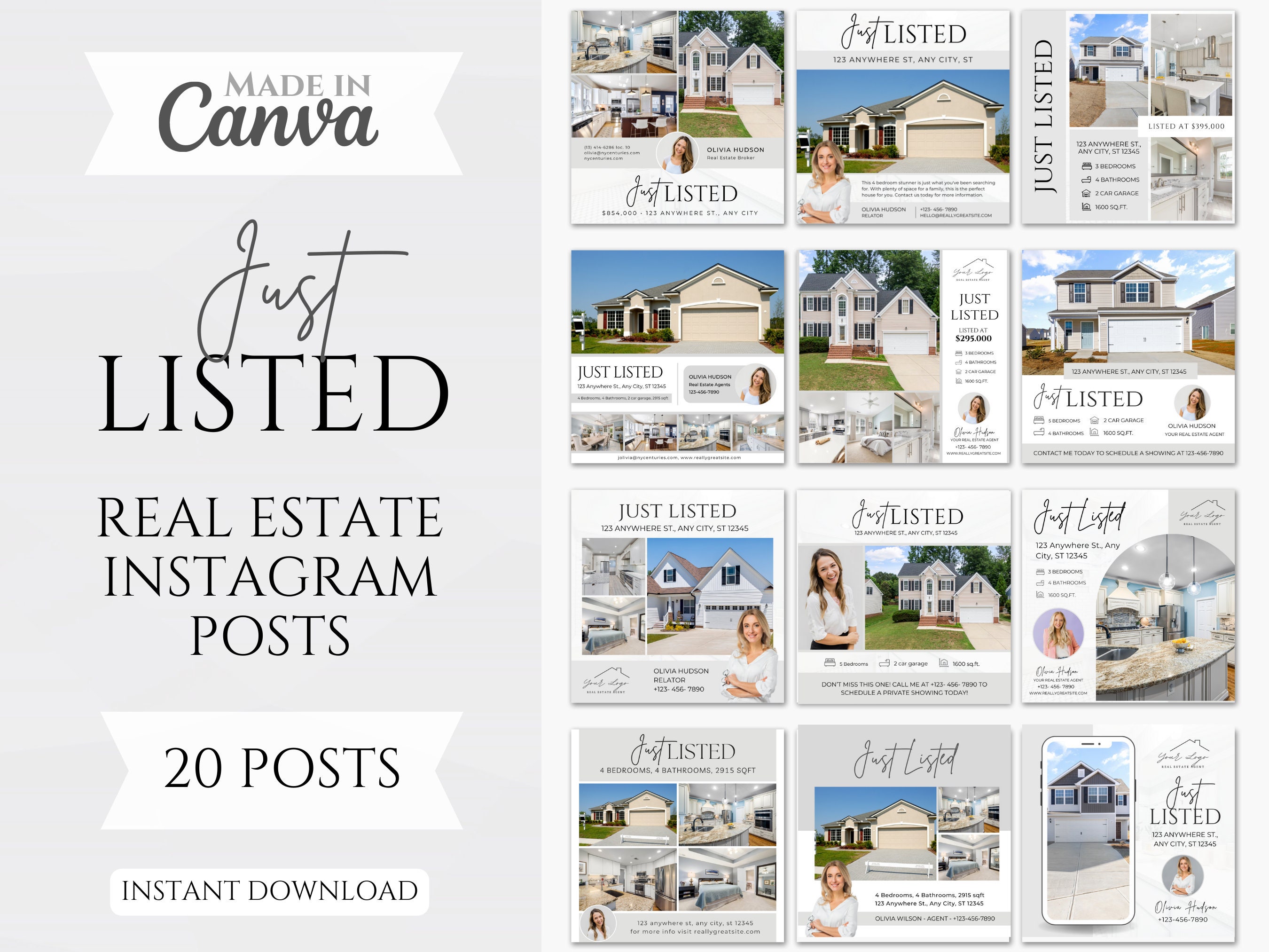 20 Just Listed Social Media Posts | Just Listed Instagram Posts | Real ...