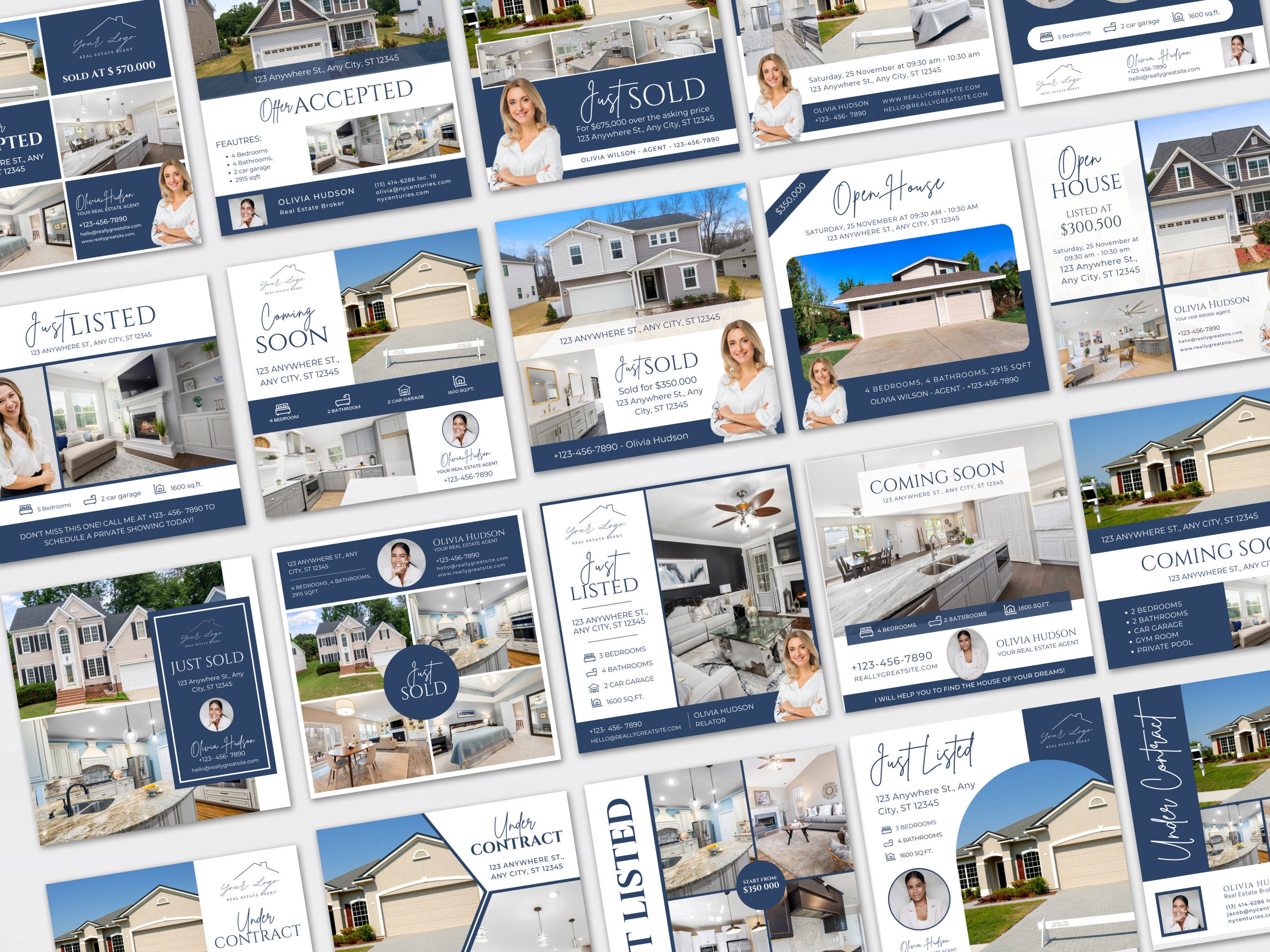 60 Real Estate Social Media Listing Update Posts Instagram Posts Real ...