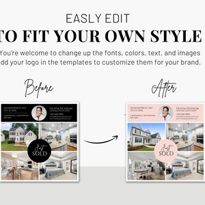 60 Just Sold Social Media Posts | Just Sold Instagram Post Templates ...