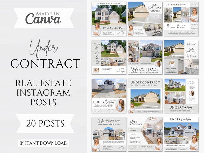 20 Under Contract Social Media Posts | Under Contract Instagram Posts ...