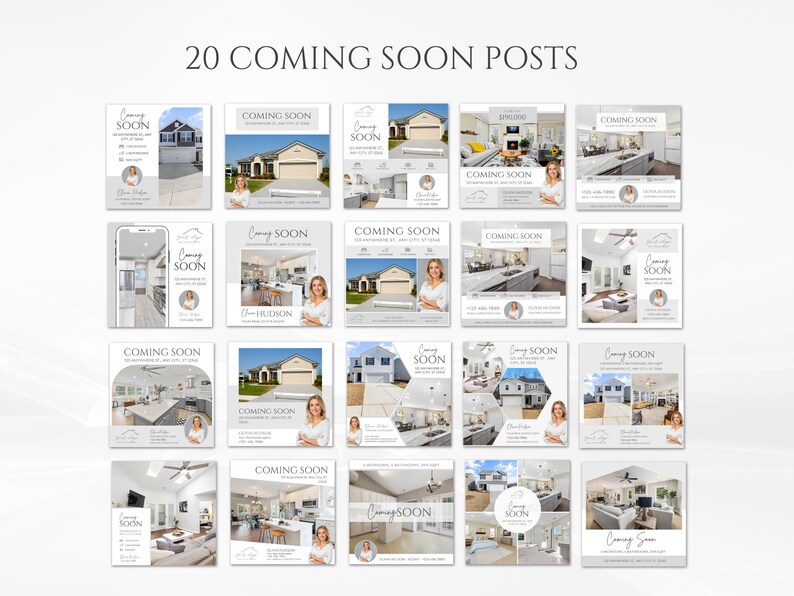 120 Real Estate Listing Updates Social Media Posts | Realtor Instagram ...