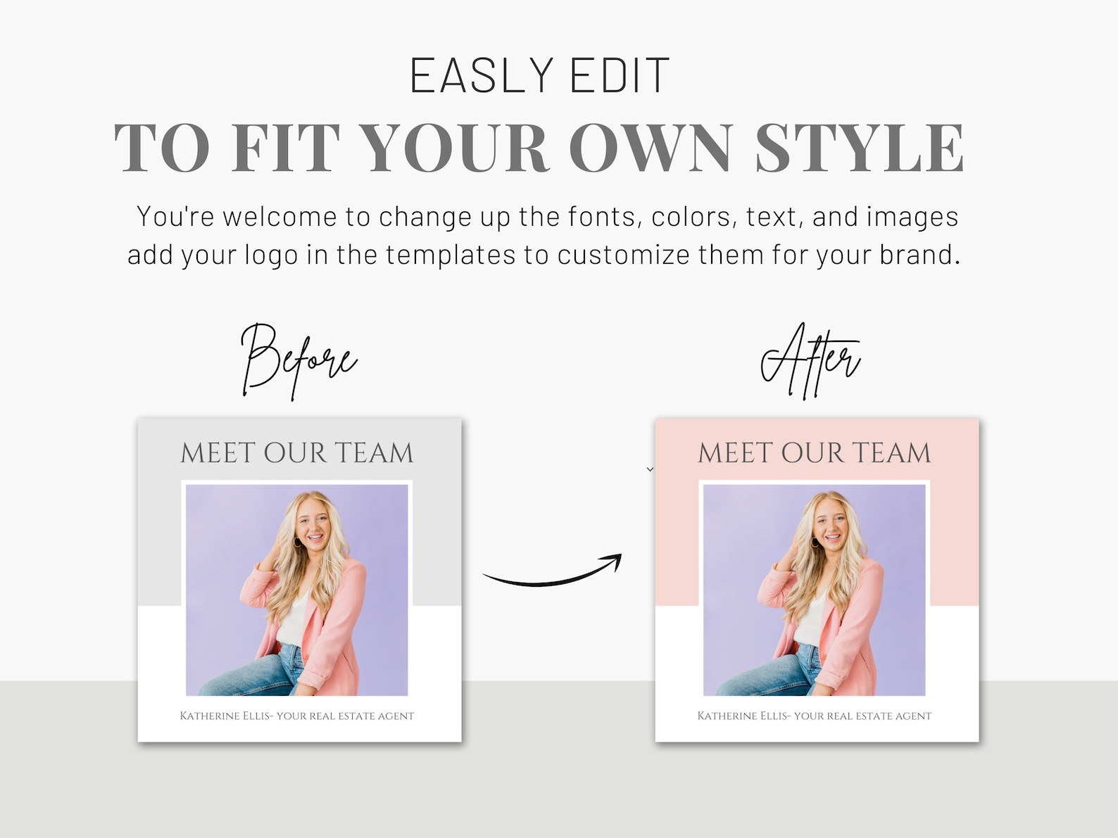 125 Meet the Team Social Media Posts | Real Estate Marketing | Real ...