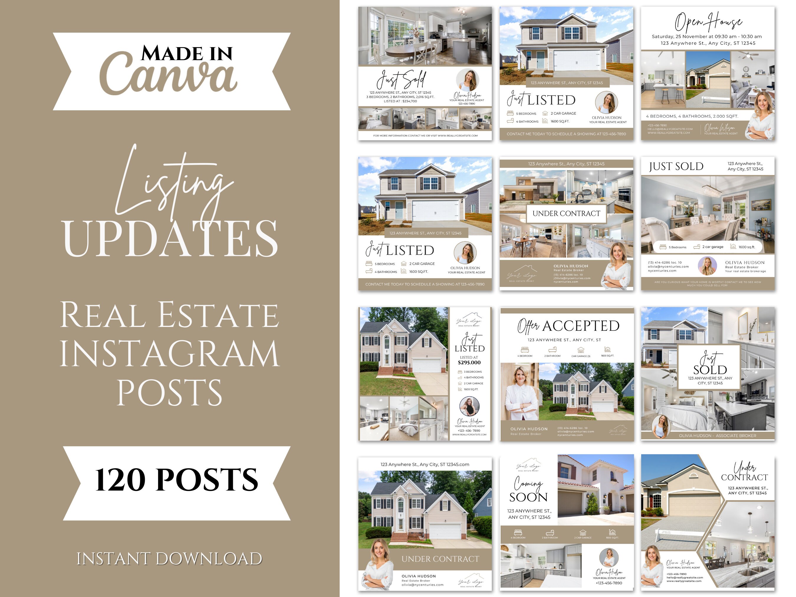 120 Real Estate Listing Update Social Media Posts | Real Estate ...