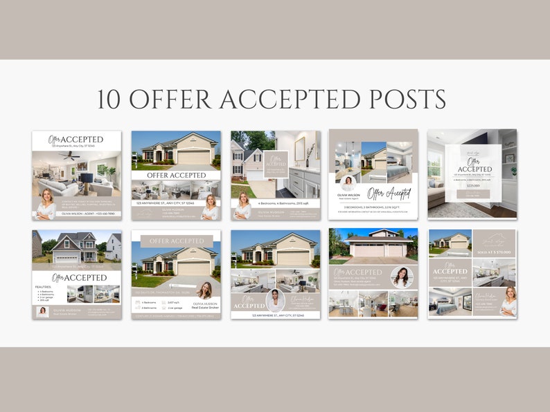 60 Real Estate Social Media Listing Update Posts | Instagram Posts ...