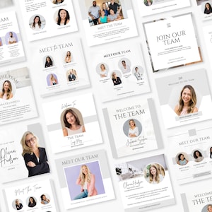 125 Meet the Team Social Media Posts | Real Estate Marketing | Real ...