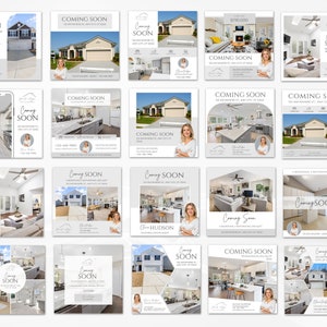 20 Coming Soon Social Media Posts Realtor Instagram Post - Etsy