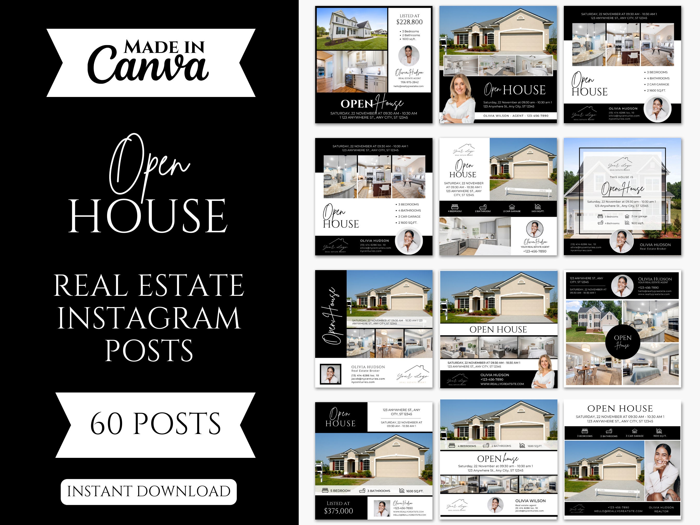 60 Open House Social Media Posts | Open House Instagram Posts | Real ...