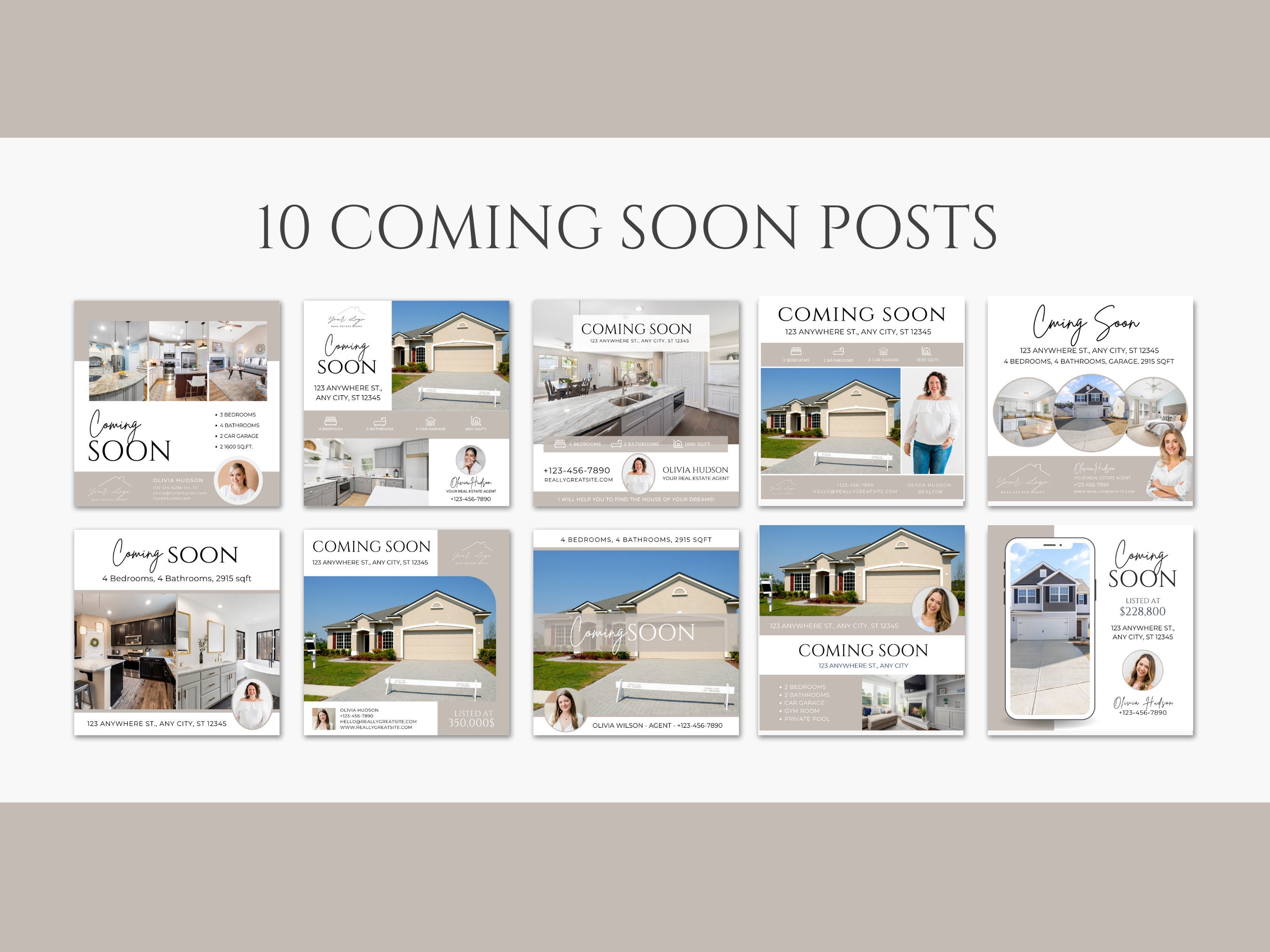 60 Real Estate Social Media Listing Update Posts | Instagram Posts ...