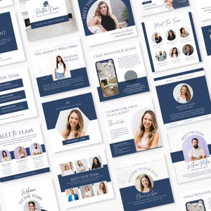 125 Meet the Team Social Media Posts | Real Estate Marketing | Real ...