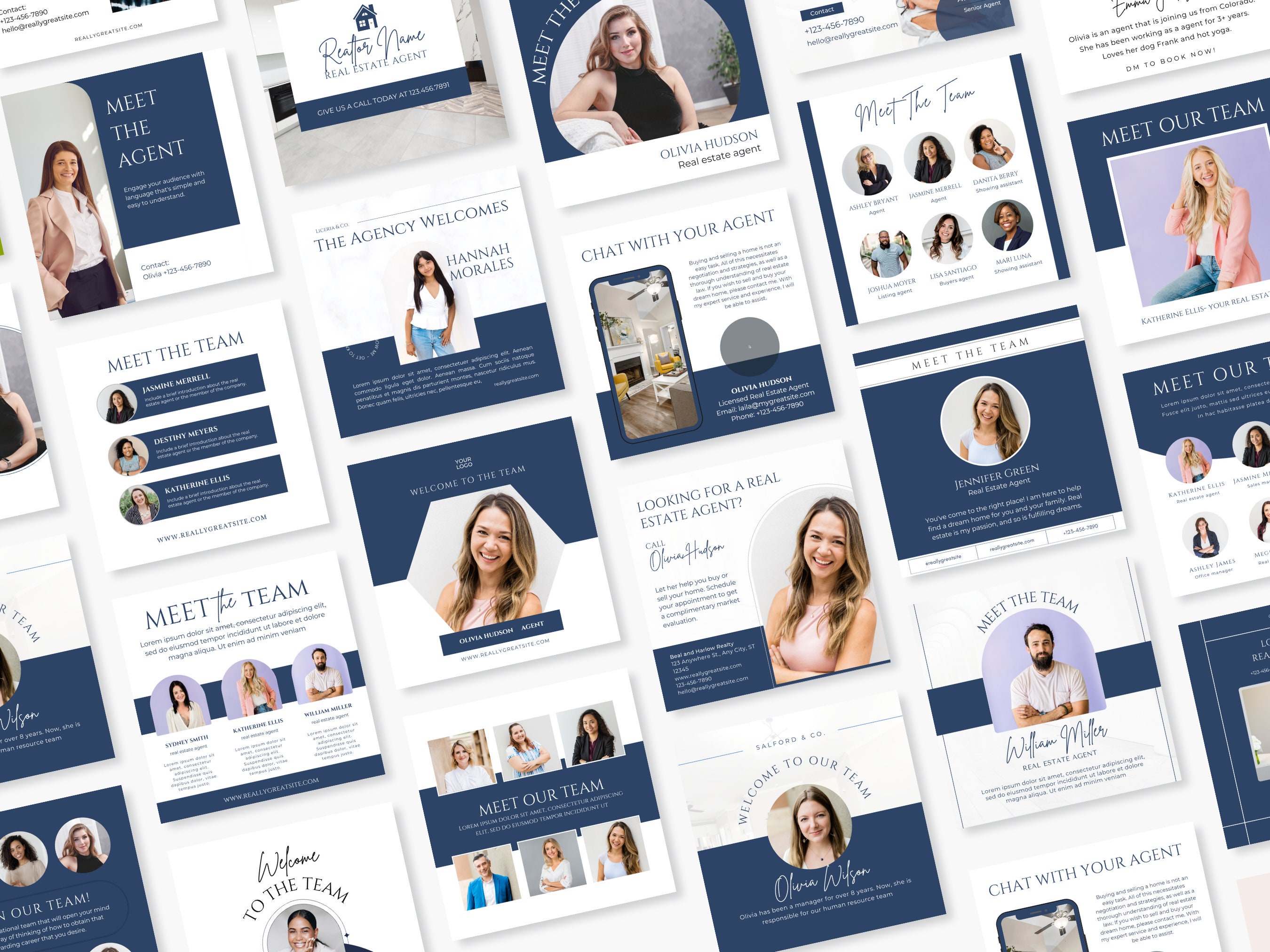 125 Meet the Team Social Media Posts | Real Estate Marketing | Real ...